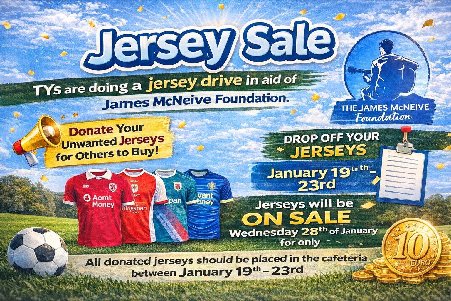 Jersey Sale - James McNeive Foundation - Everything Inc.
